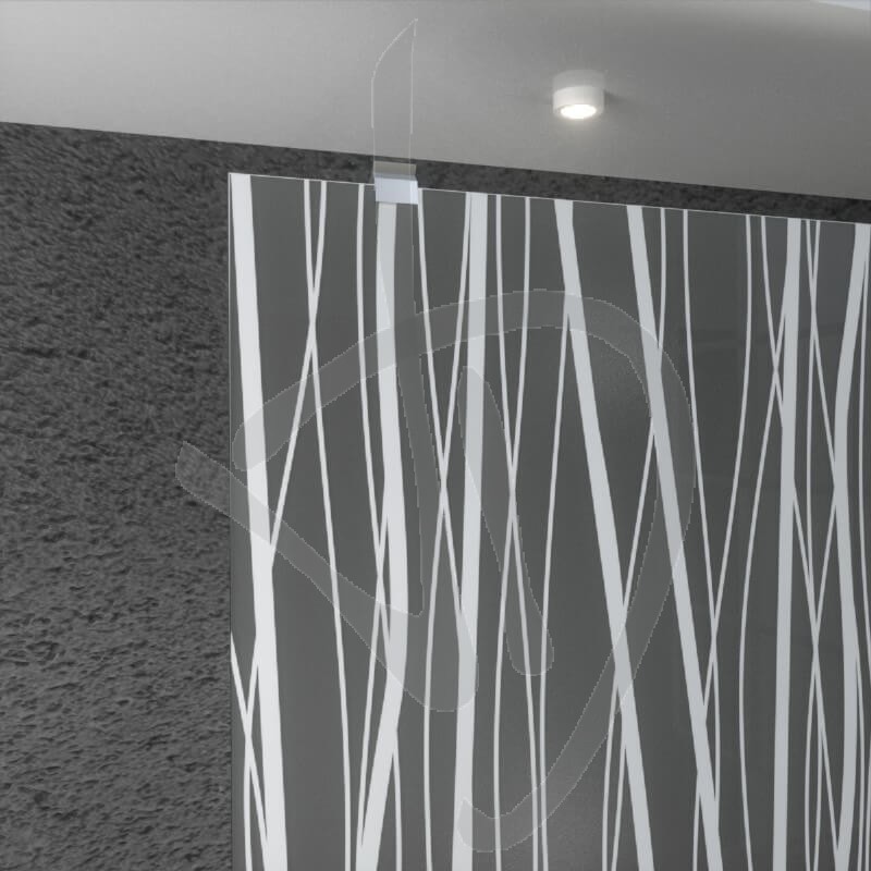 Vetri decorati per docce, vetro doccia fisso, arredo bagno, box doccia ...