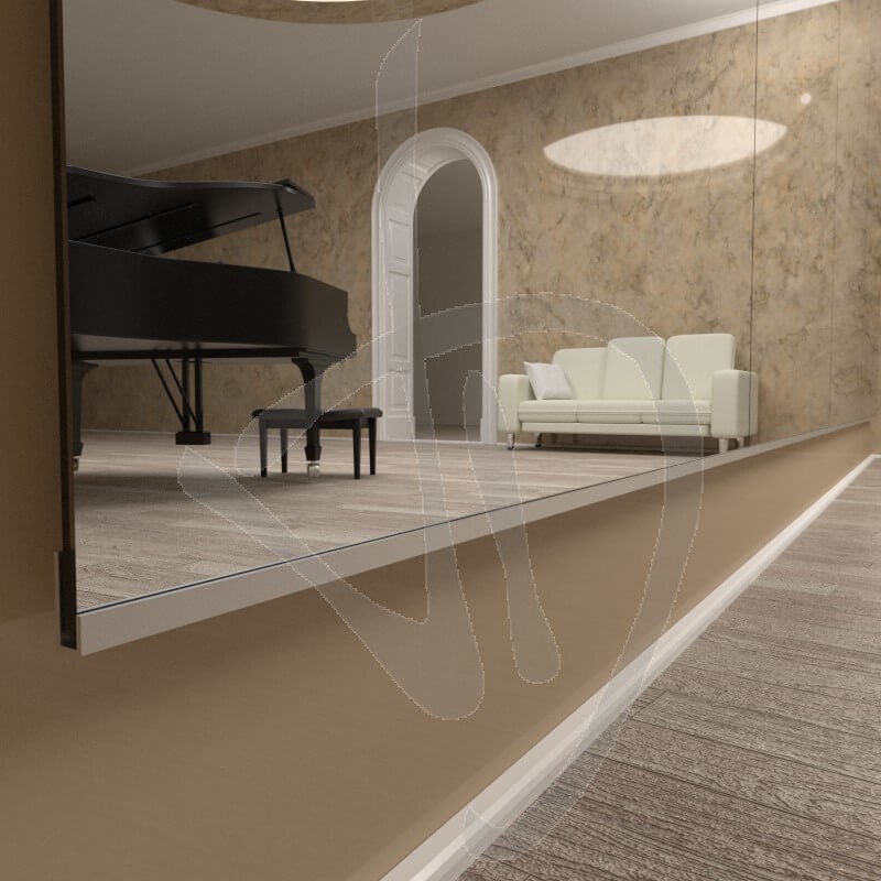 Specchi modulari per grandi ambienti - Vendita online specchi su misura ...